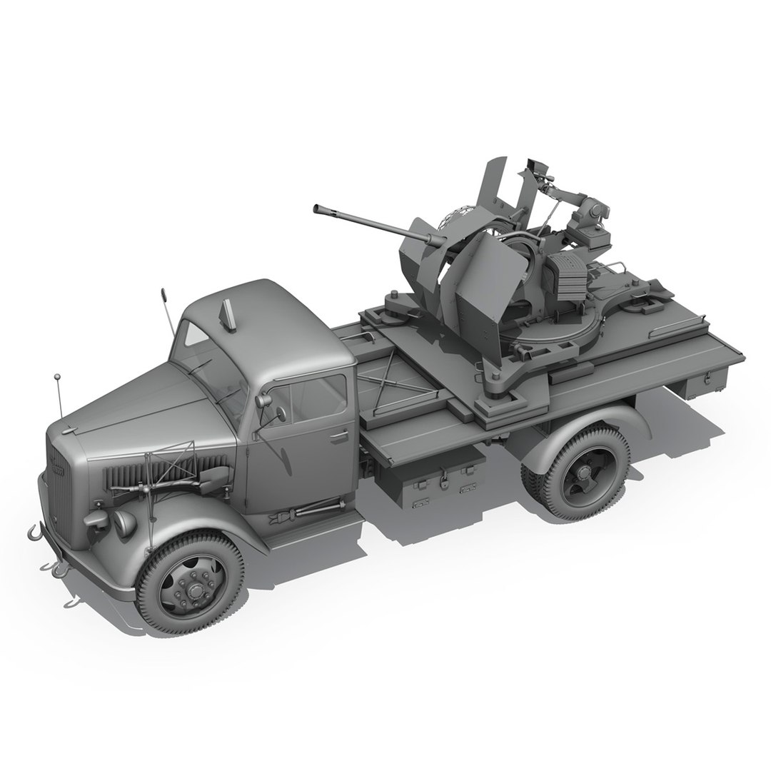 3D Sd Opel Blitz 2cm - TurboSquid 1223967