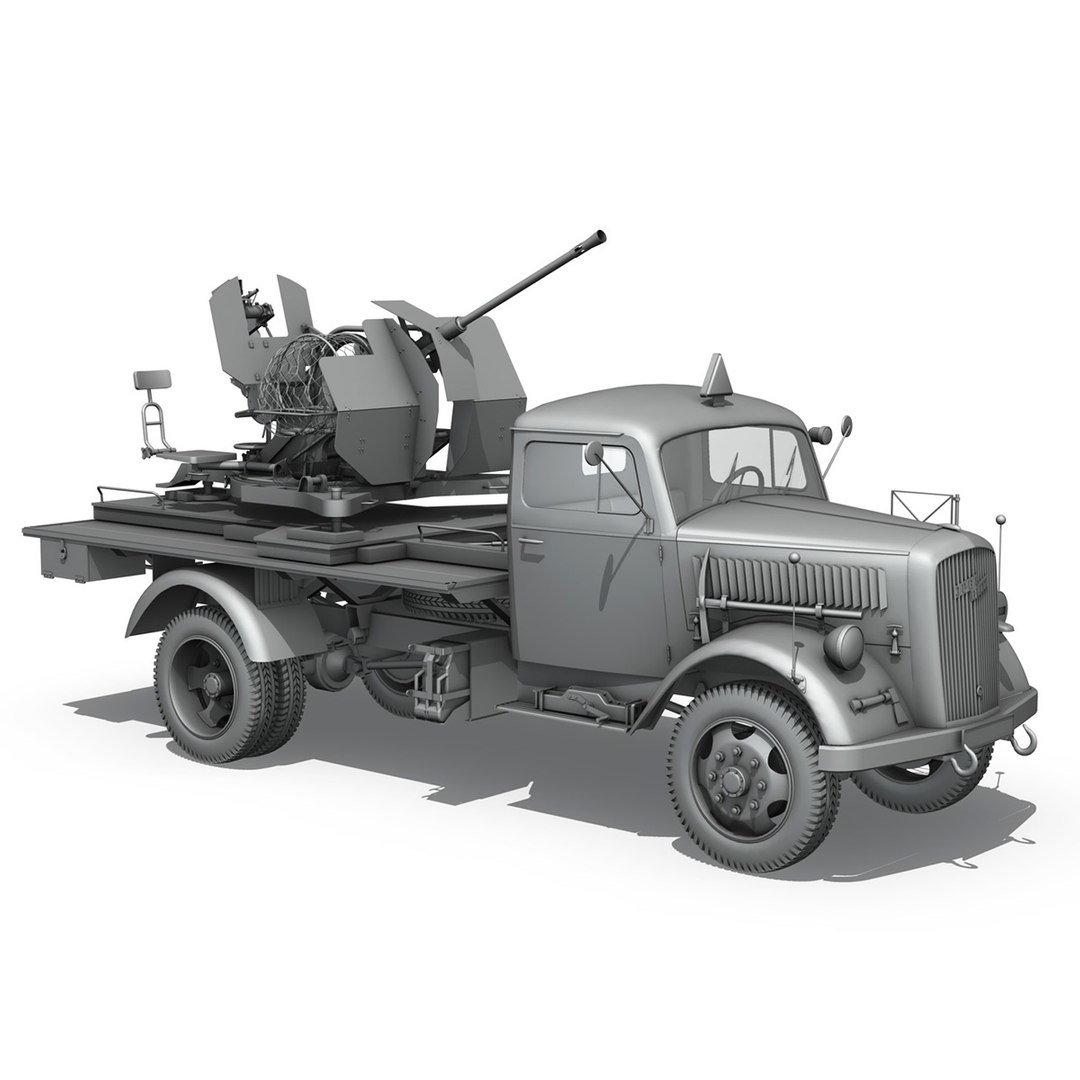 3D Sd Opel Blitz 2cm - TurboSquid 1223967