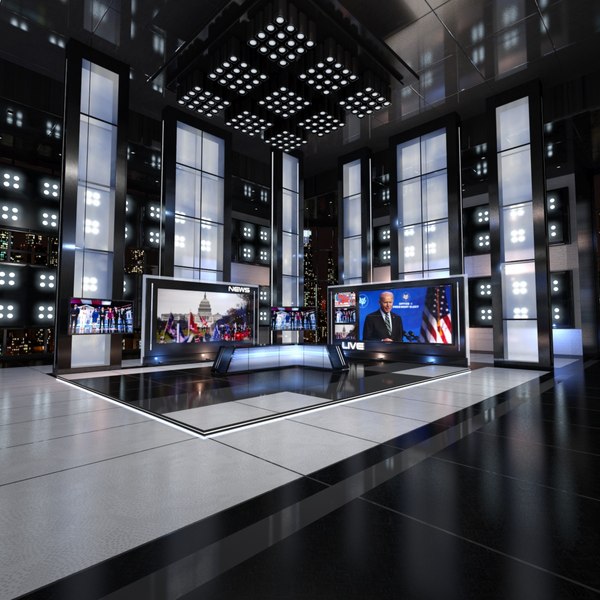 Tv Studio 3D Models for Download | TurboSquid
