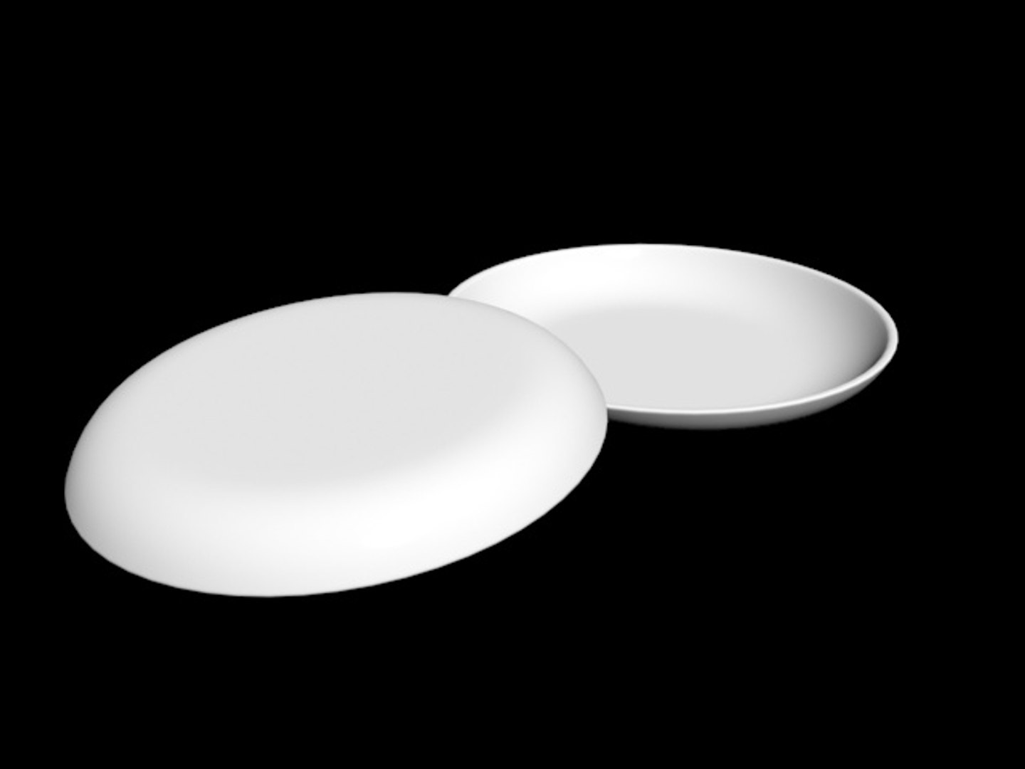 Small plates 3D - TurboSquid 1347334