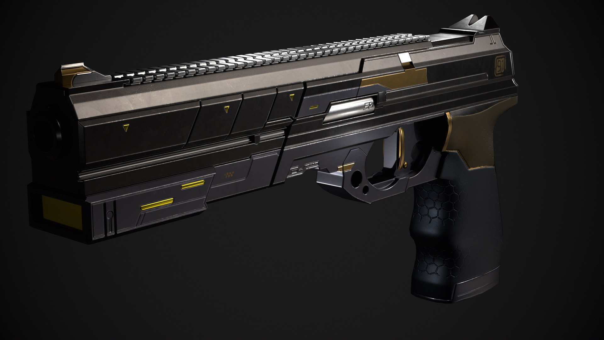 Colt CP-Raven 3D Model - TurboSquid 2015841