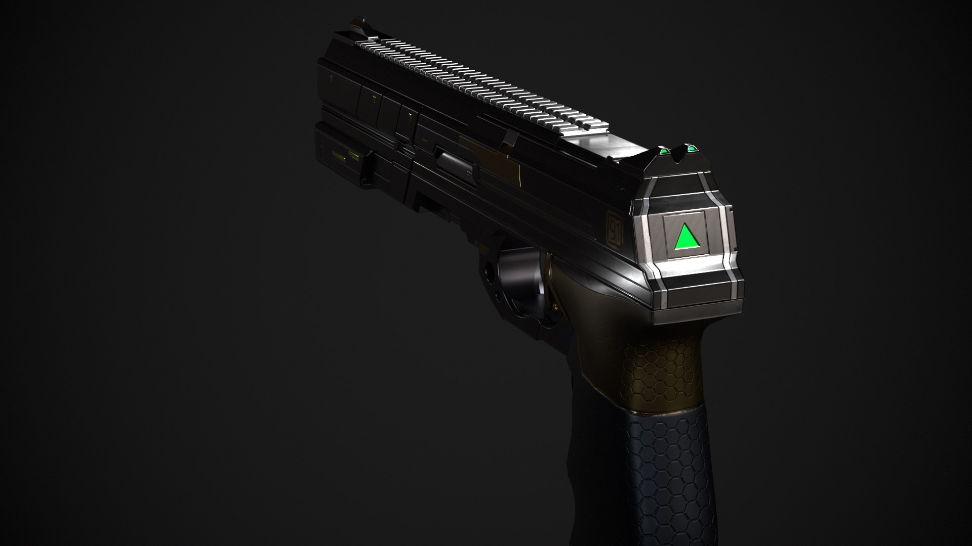 Colt CP-Raven 3D Model - TurboSquid 2015841