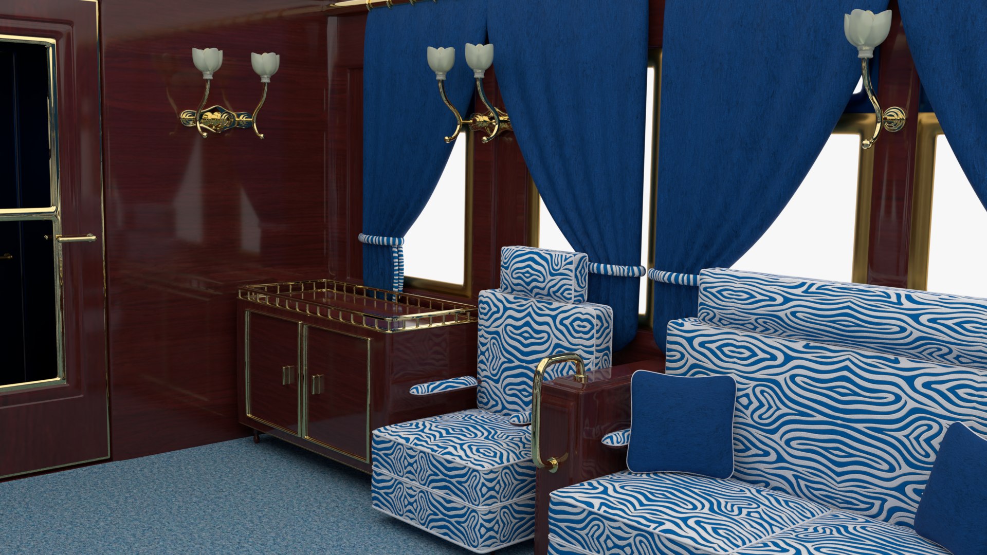 Train 3D model - TurboSquid 1678966