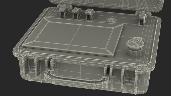 3D Open Nuclear Suitcase model - TurboSquid 1772270