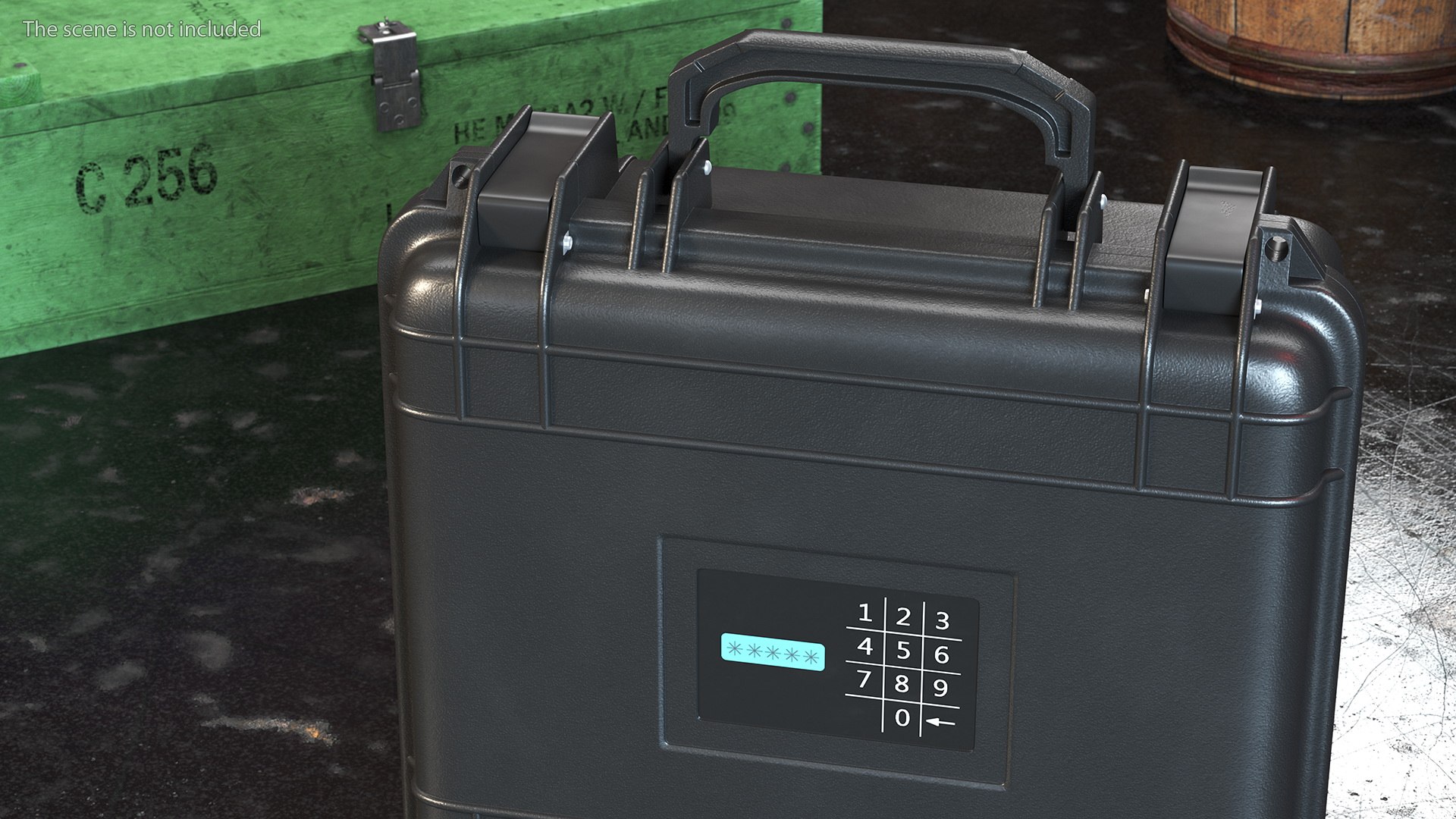 3D Open Nuclear Suitcase Model - TurboSquid 1772270