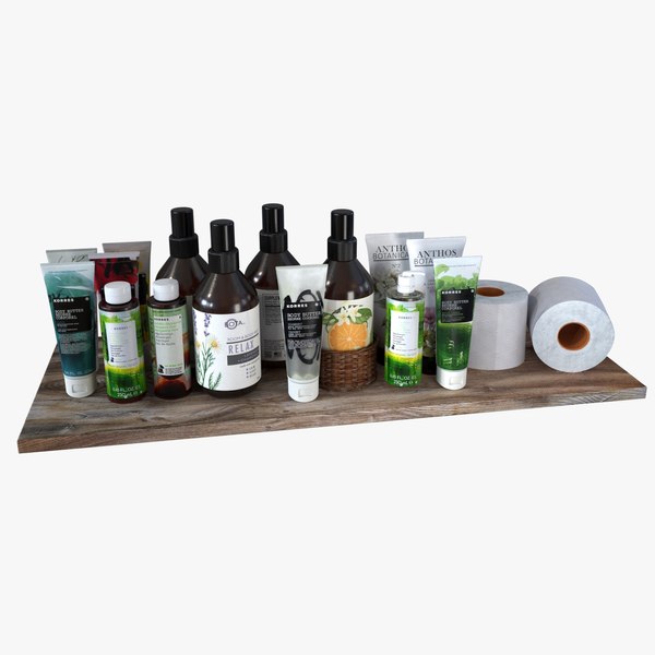 bath set 3d model