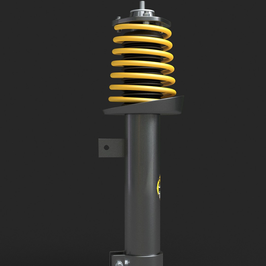 Shock Absorber 3d Model