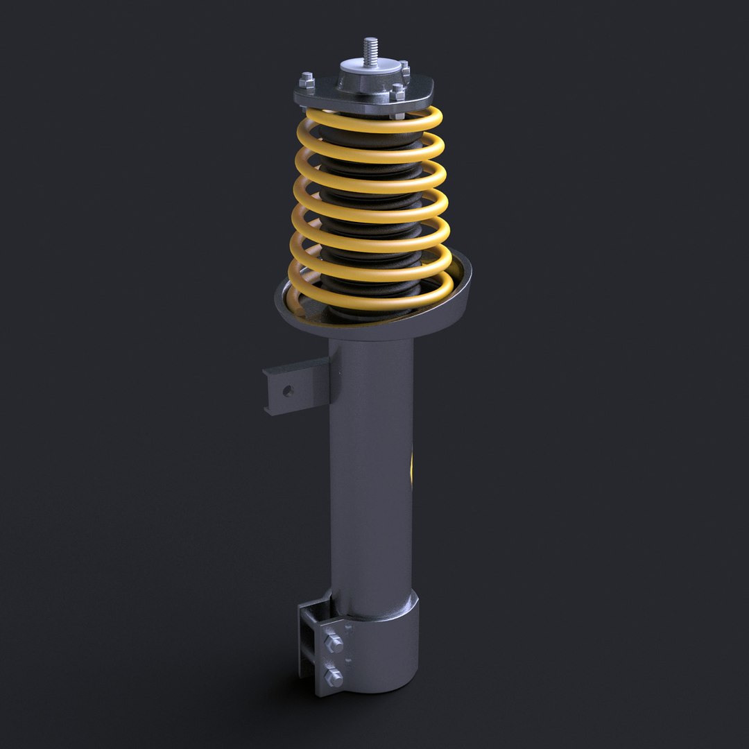 Shock Absorber 3d Model