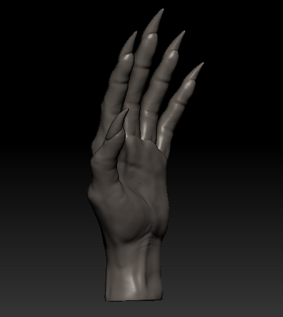 3D Model Creature Hand - TurboSquid 1586810
