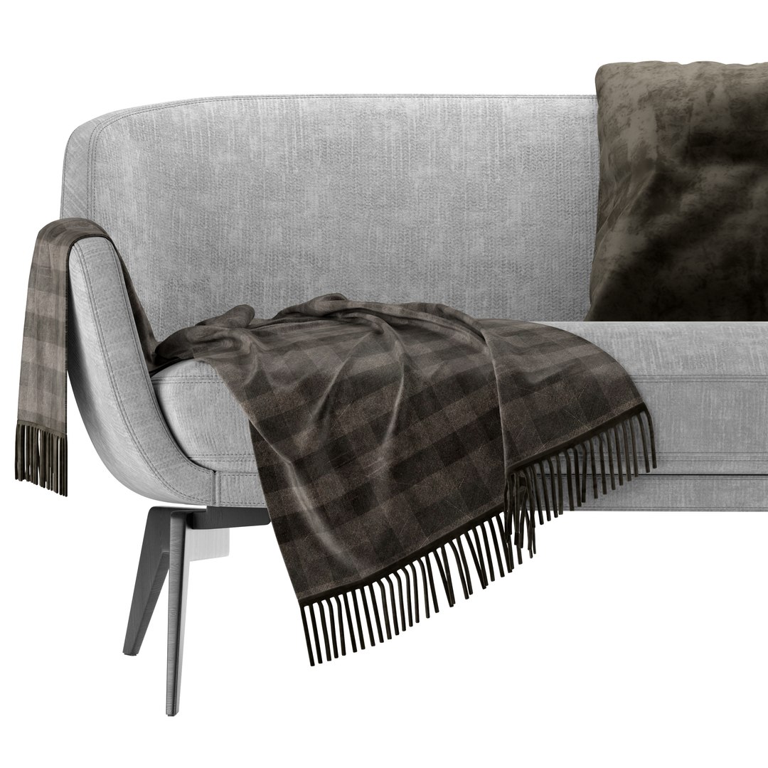 3D sofa Minotti Belt 2021 collection model - TurboSquid 1813240