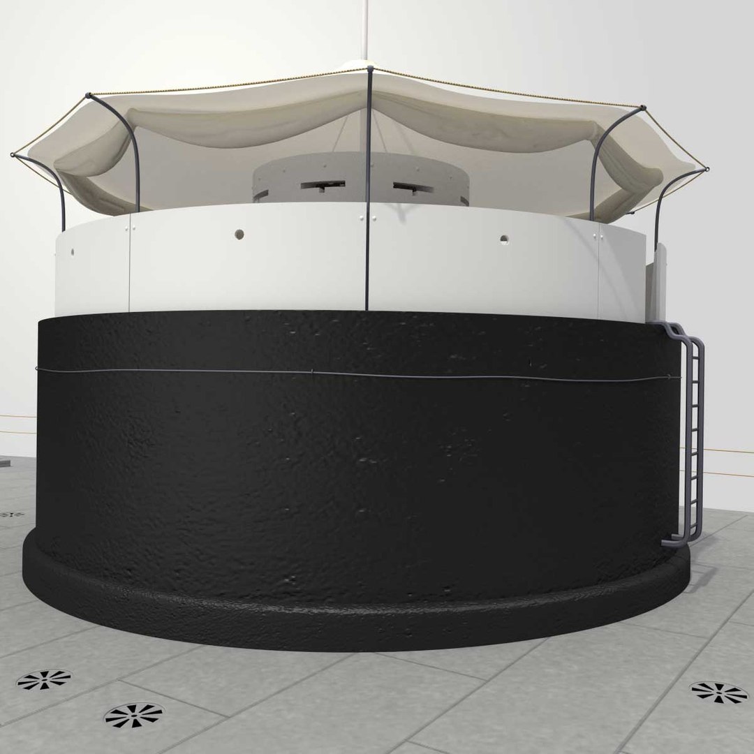 3d Union Monitor Tecumseh Civil War Model