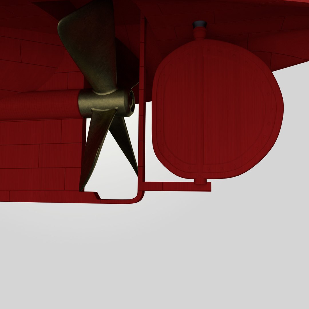 3d Union Monitor Tecumseh Civil War Model