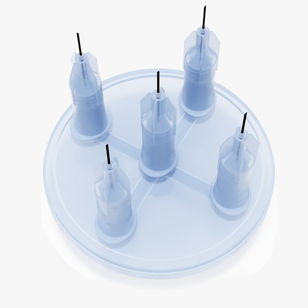 modelo 3d Multi Inyector 5 Agujas Circular Transparente - TurboSquid ...