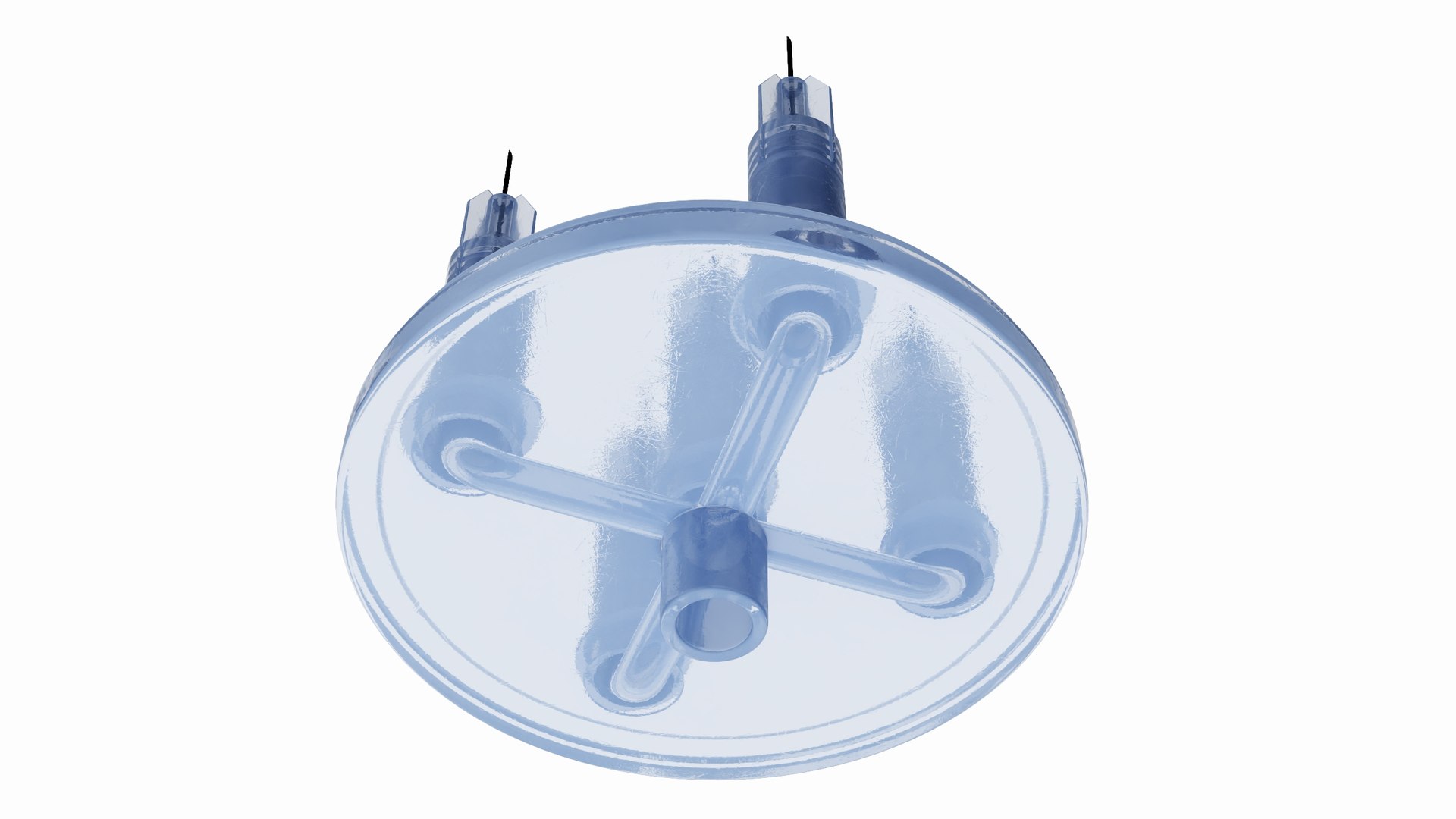 Multi Injector 5 Needles Circular Transparent 3D Model - TurboSquid 2248082