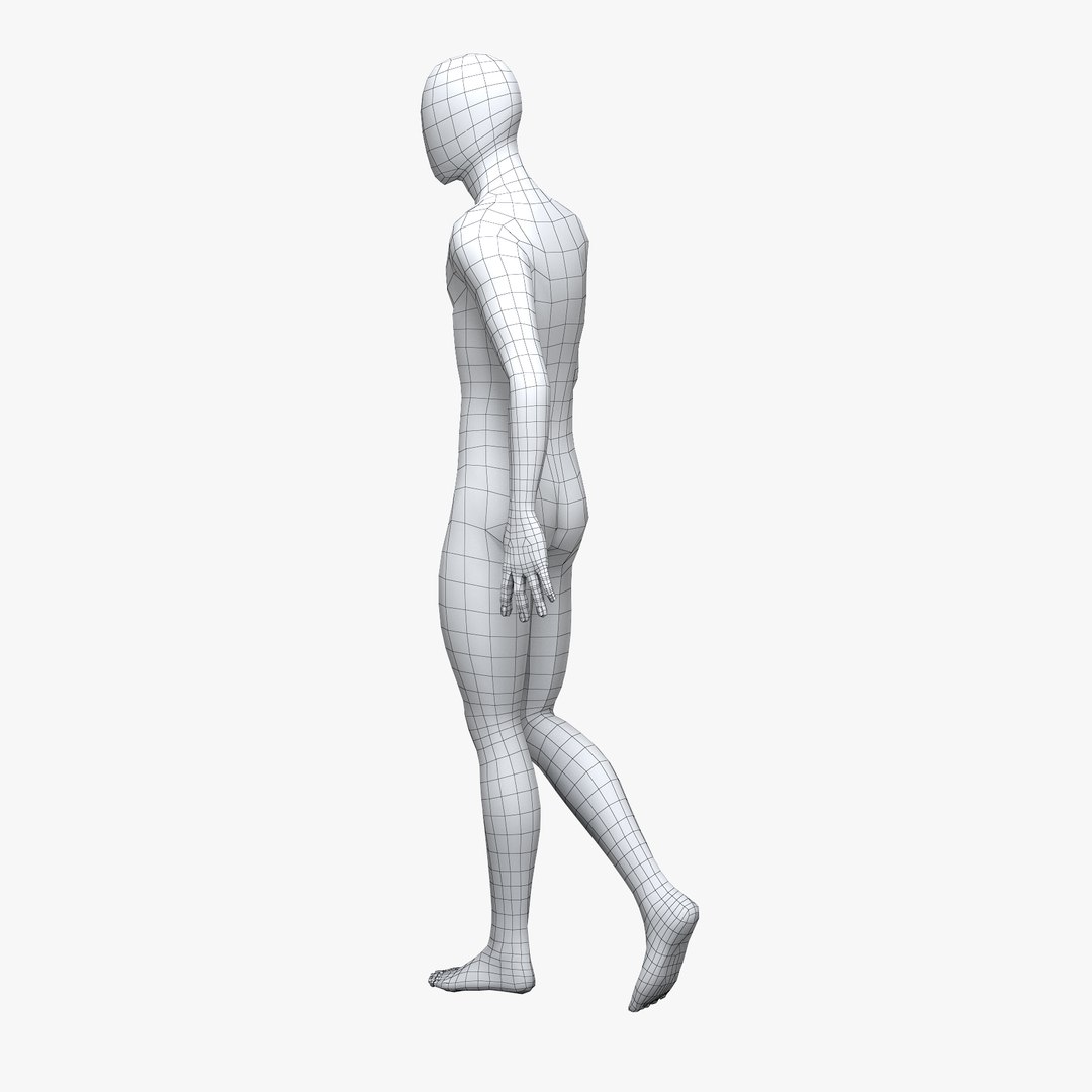 Male Mannequin 3D Model - TurboSquid 1185606