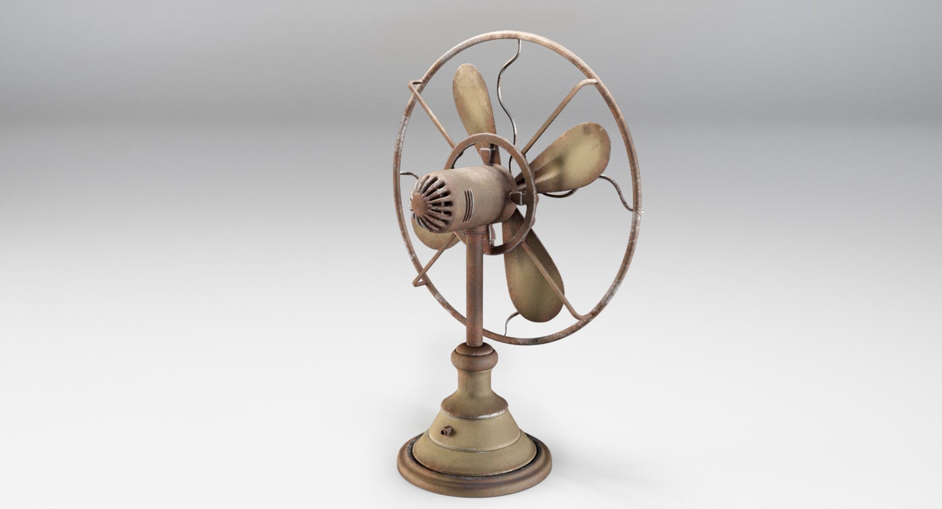 3D Ventilator Retro - TurboSquid 1288609