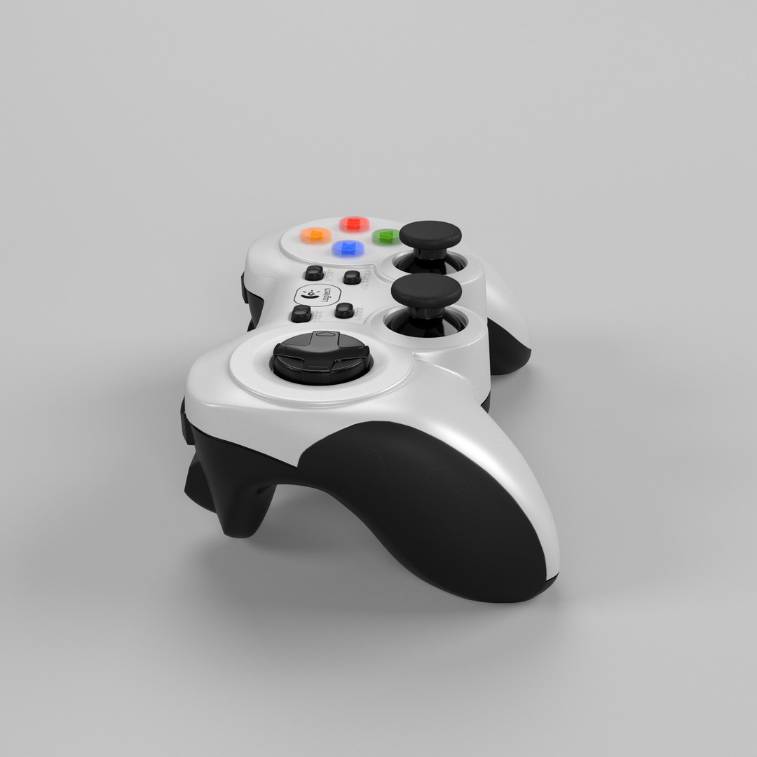 Logitech Wireless Gamepad F710 3D Model - TurboSquid 1904837