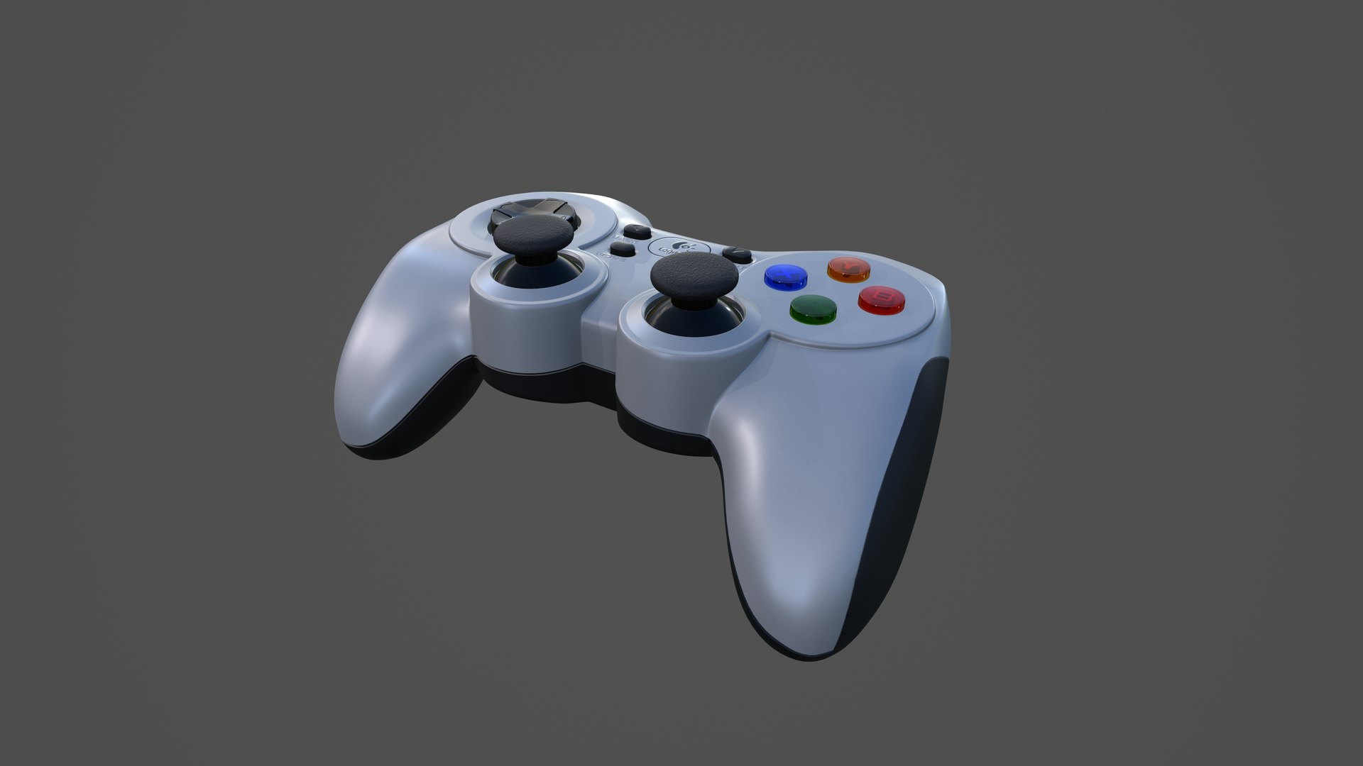 Logitech Wireless Gamepad F710 3D Model - TurboSquid 1904837