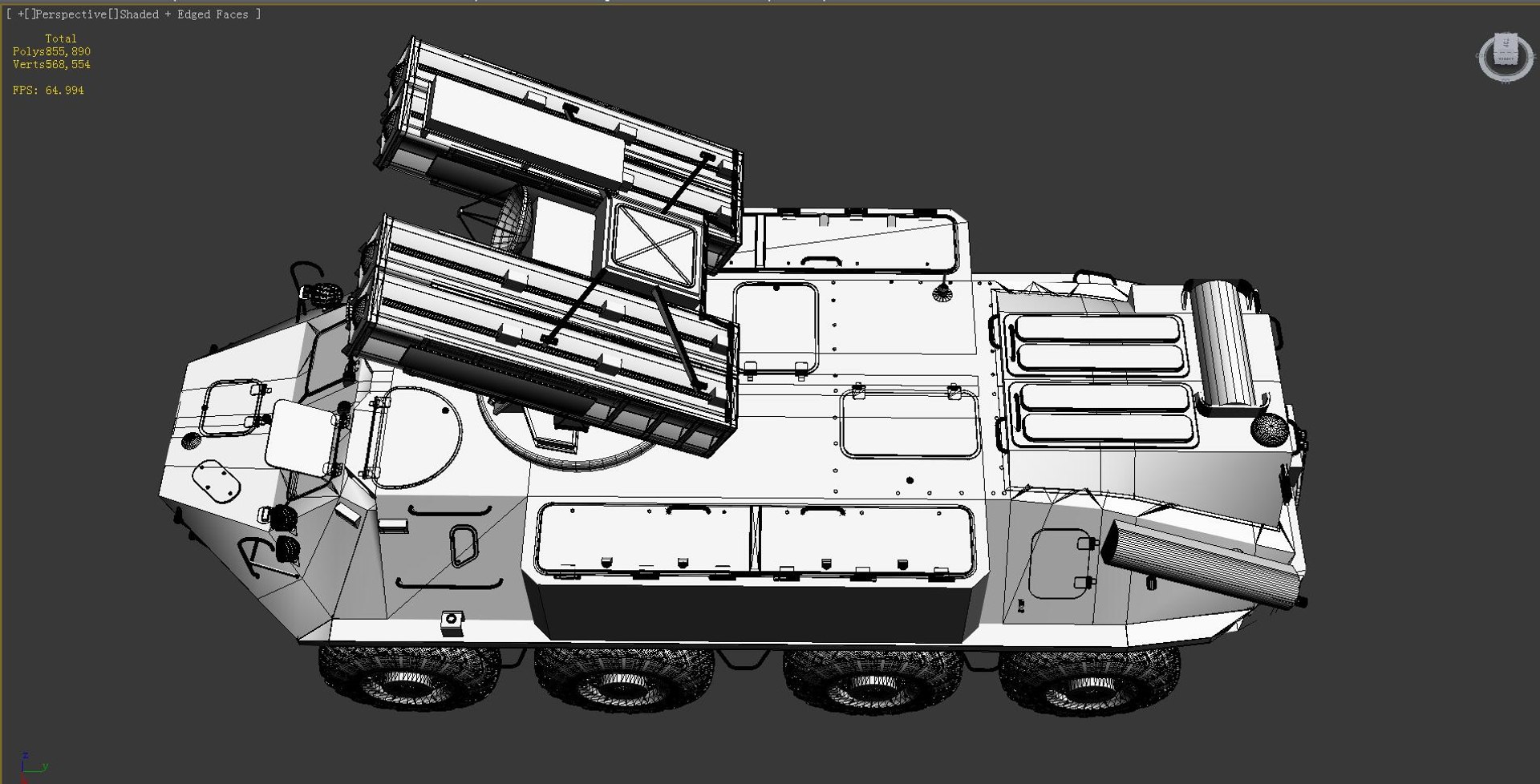 9k35m3-k Sa-13 3d Model