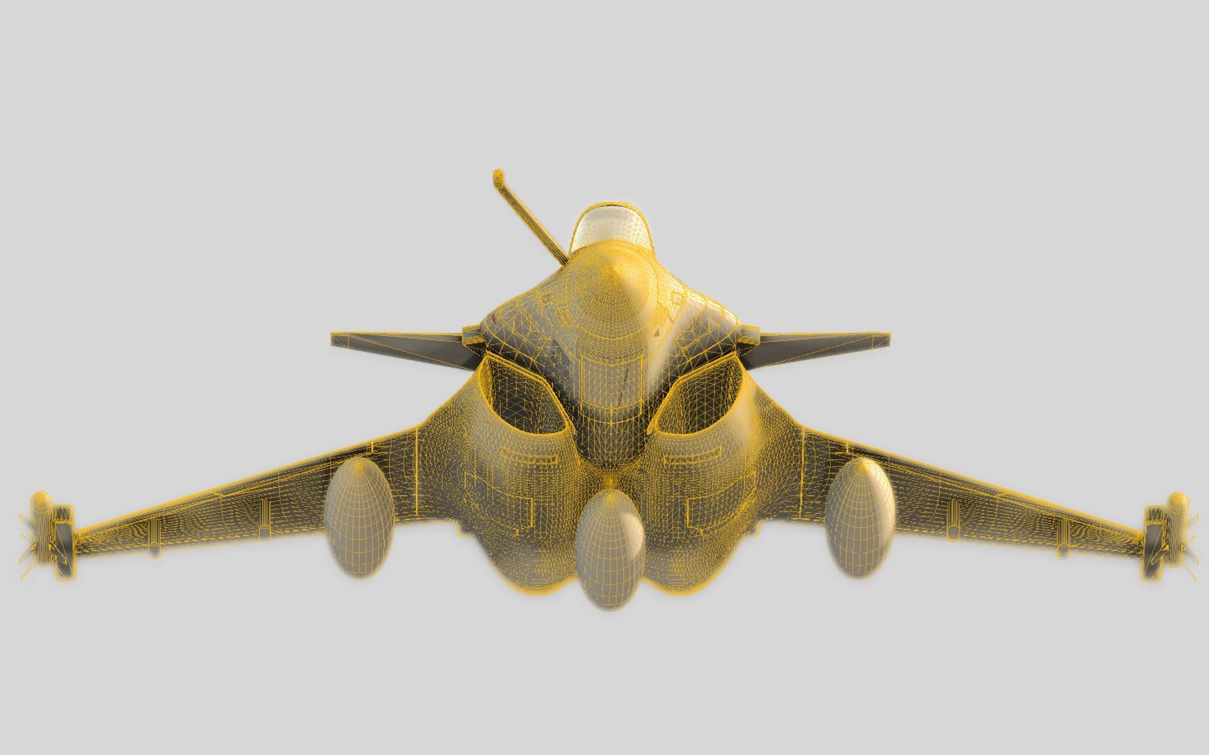 Rafale Fighter 3D - TurboSquid 1434266