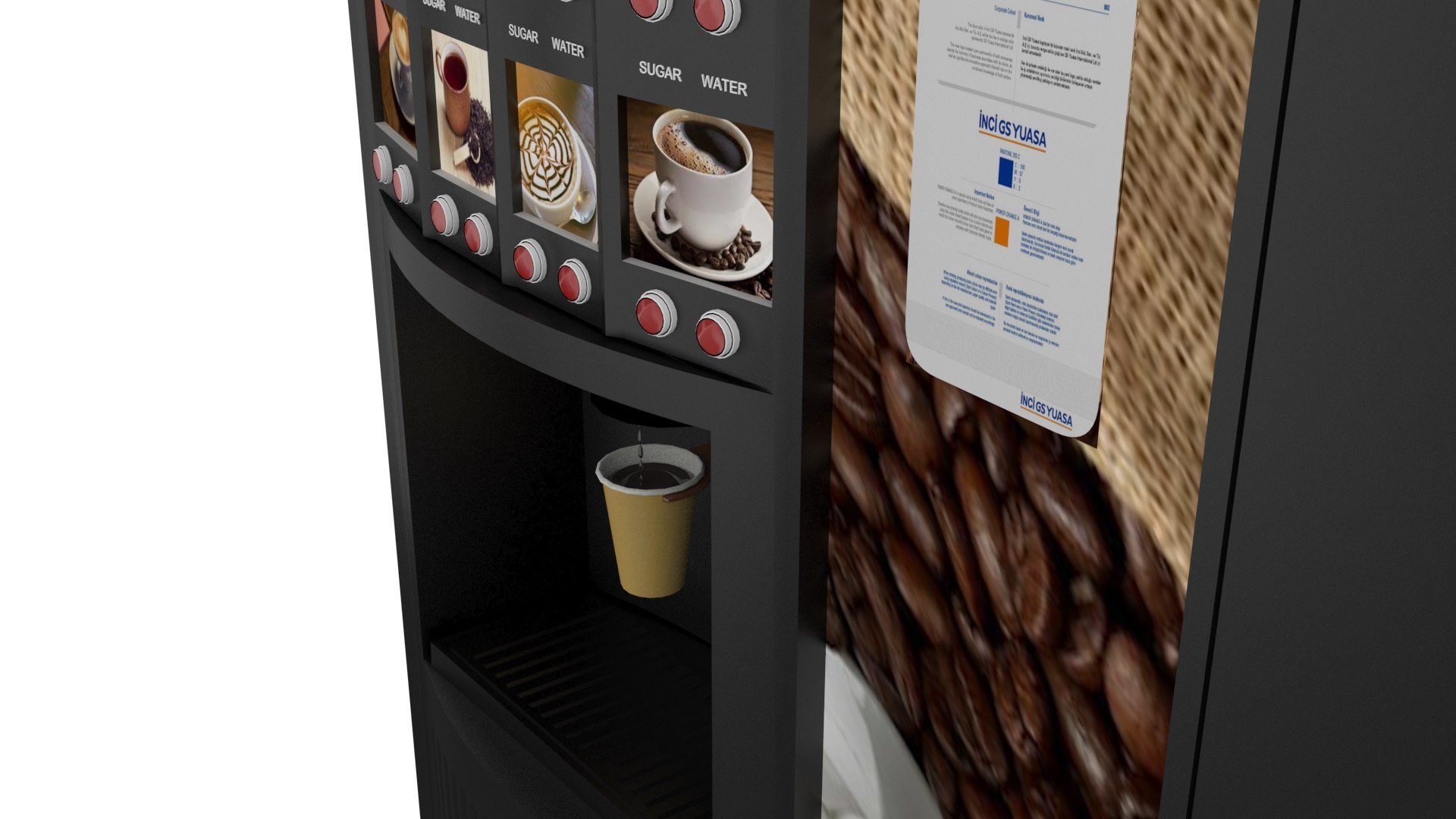 3D Coffee Vending Machine Model - TurboSquid 1533996