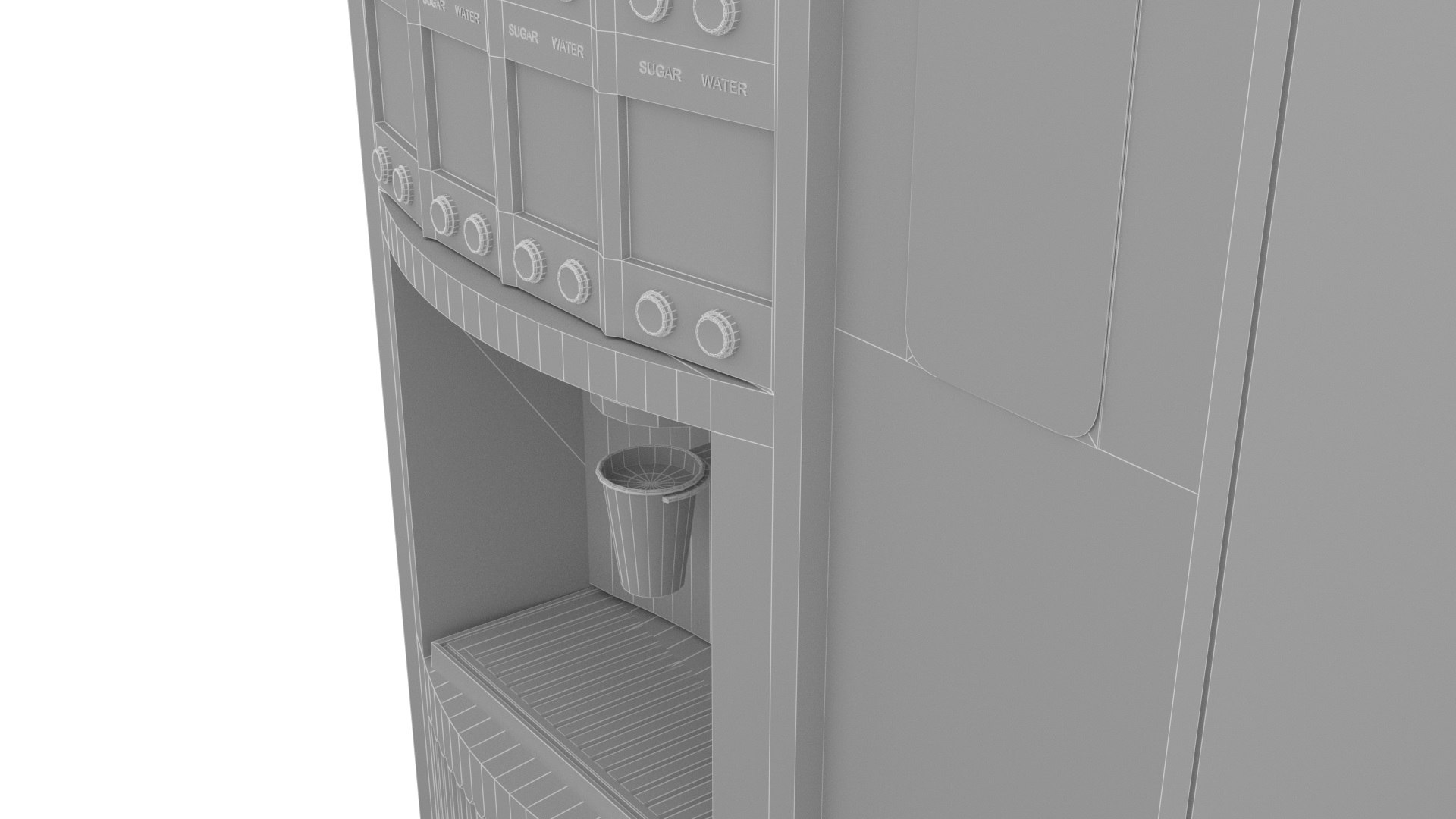 3D Coffee Vending Machine Model - TurboSquid 1533996