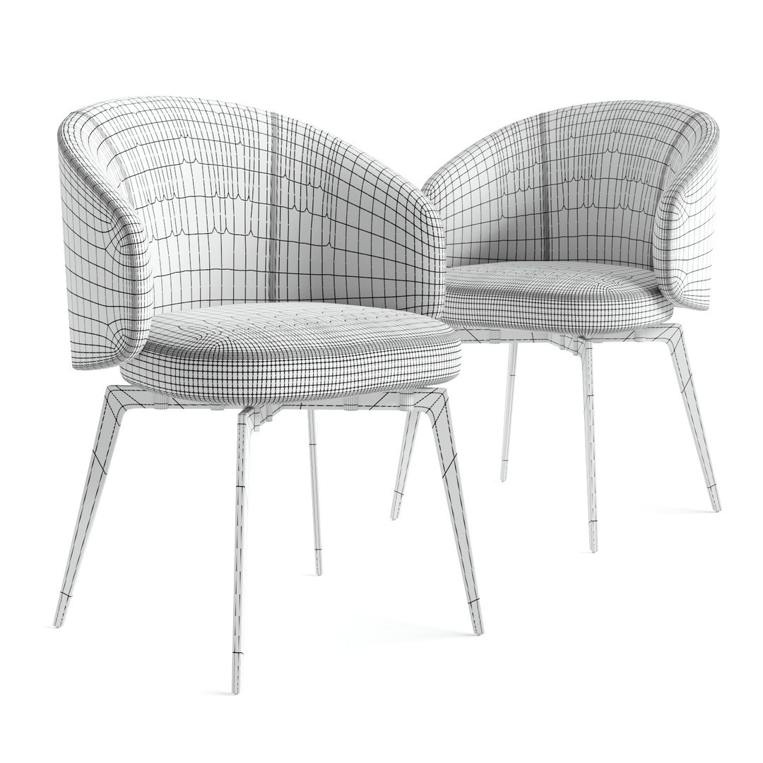 Lema Bea Chair Bice 3D Model - TurboSquid 1382945