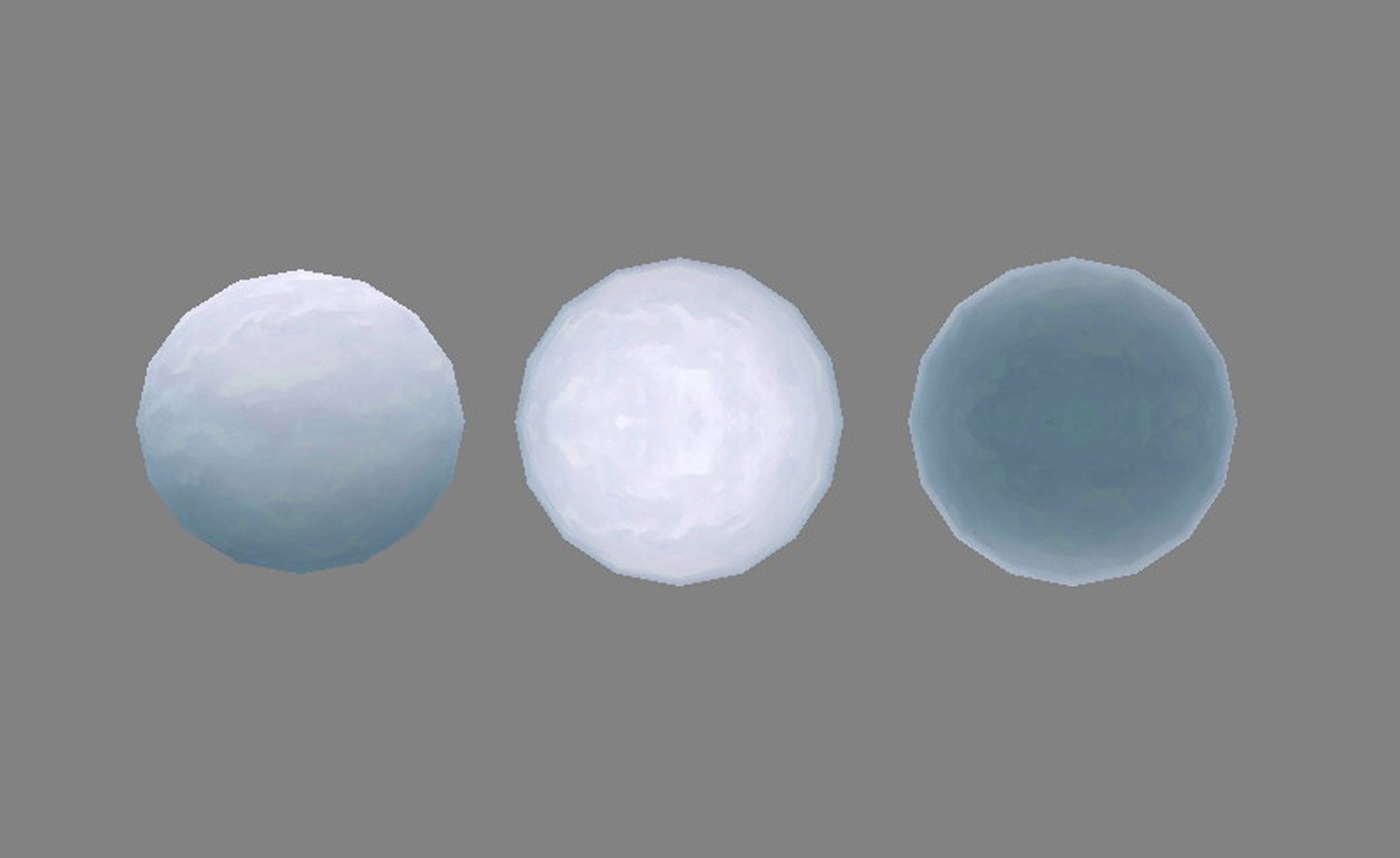 3D Snow Snowball Ball Model - TurboSquid 1686881