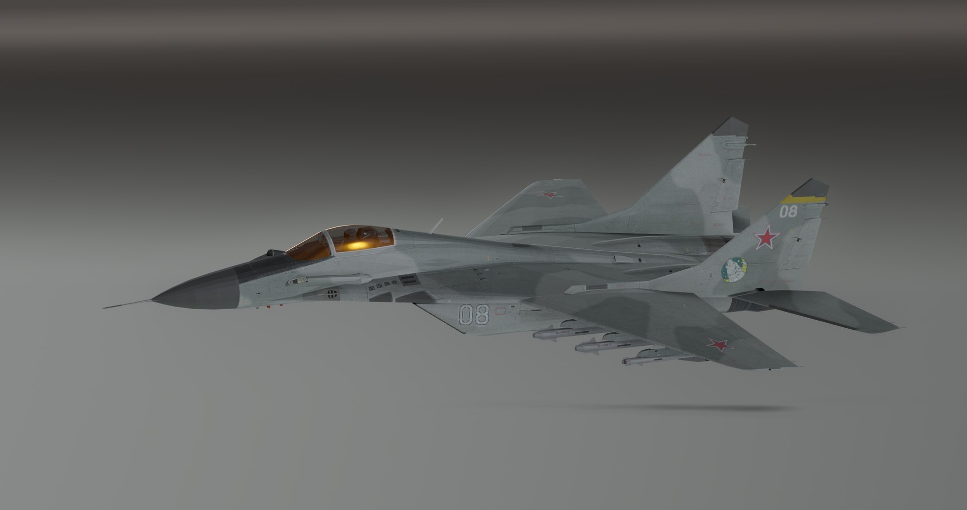 MIG 29 - Fighter Jet - Photorealistic 3D - TurboSquid 2143191