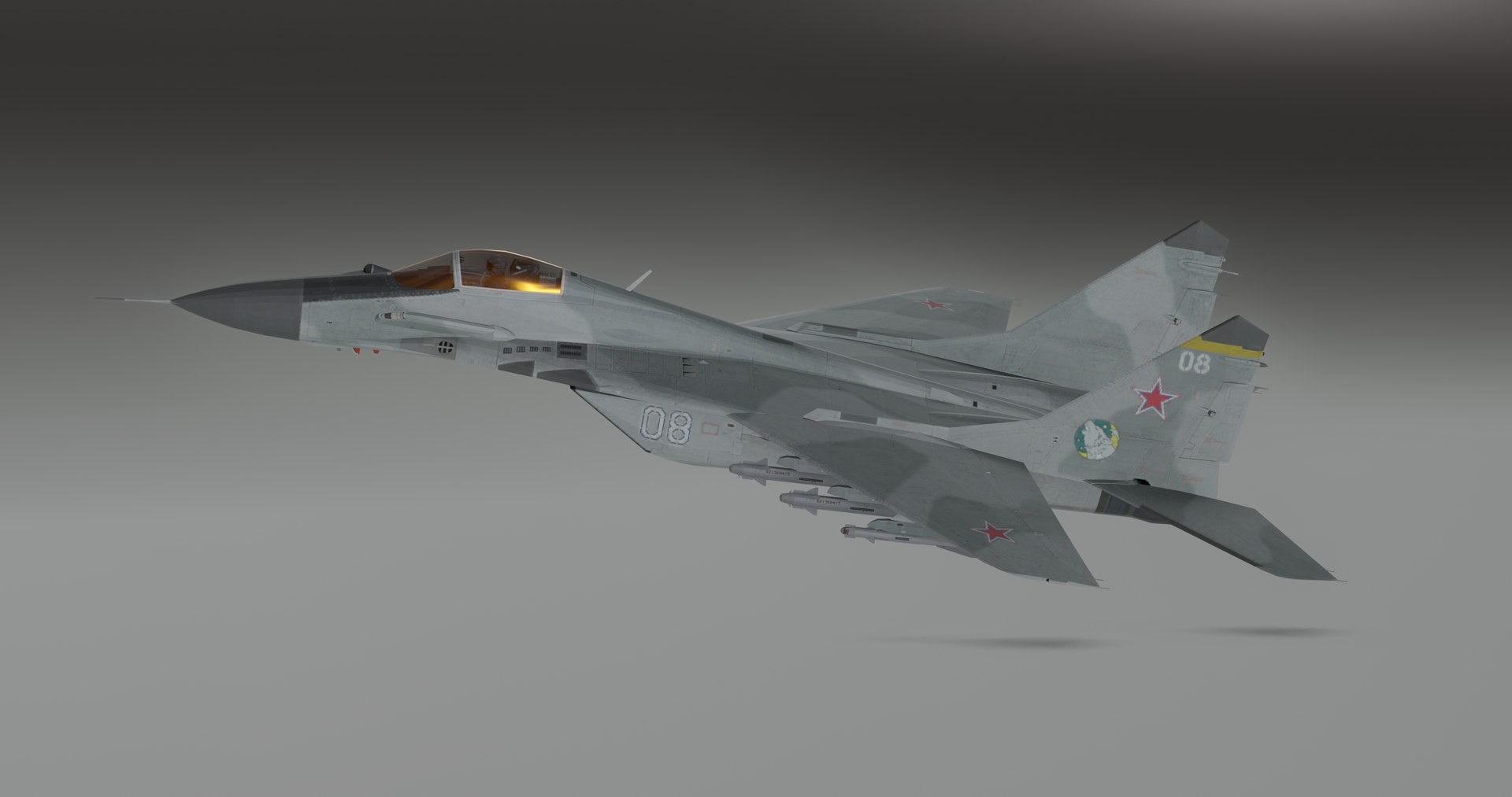 MIG 29 - Fighter Jet - Photorealistic 3D - TurboSquid 2143191