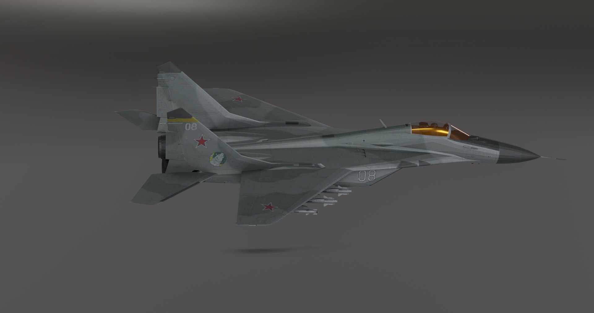 MIG 29 - Fighter Jet - Photorealistic 3D - TurboSquid 2143191