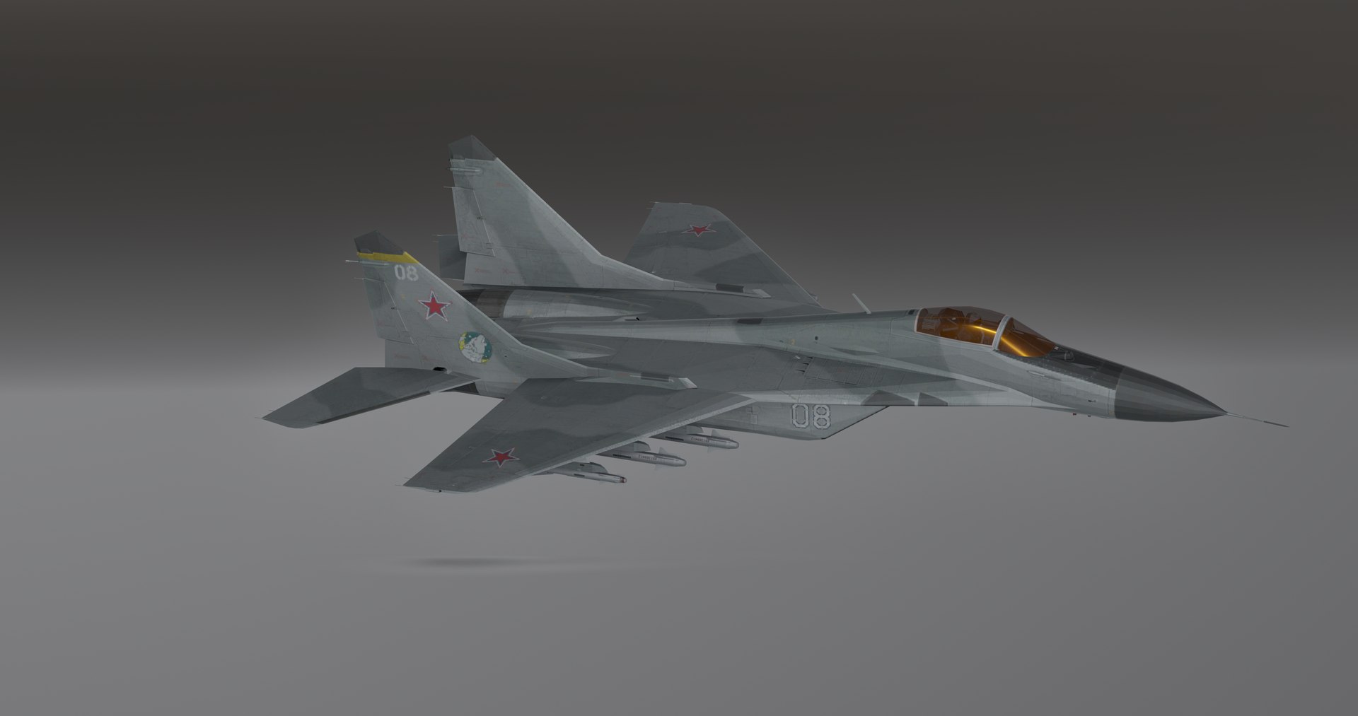 MIG 29 - Fighter Jet - Photorealistic 3D - TurboSquid 2143191