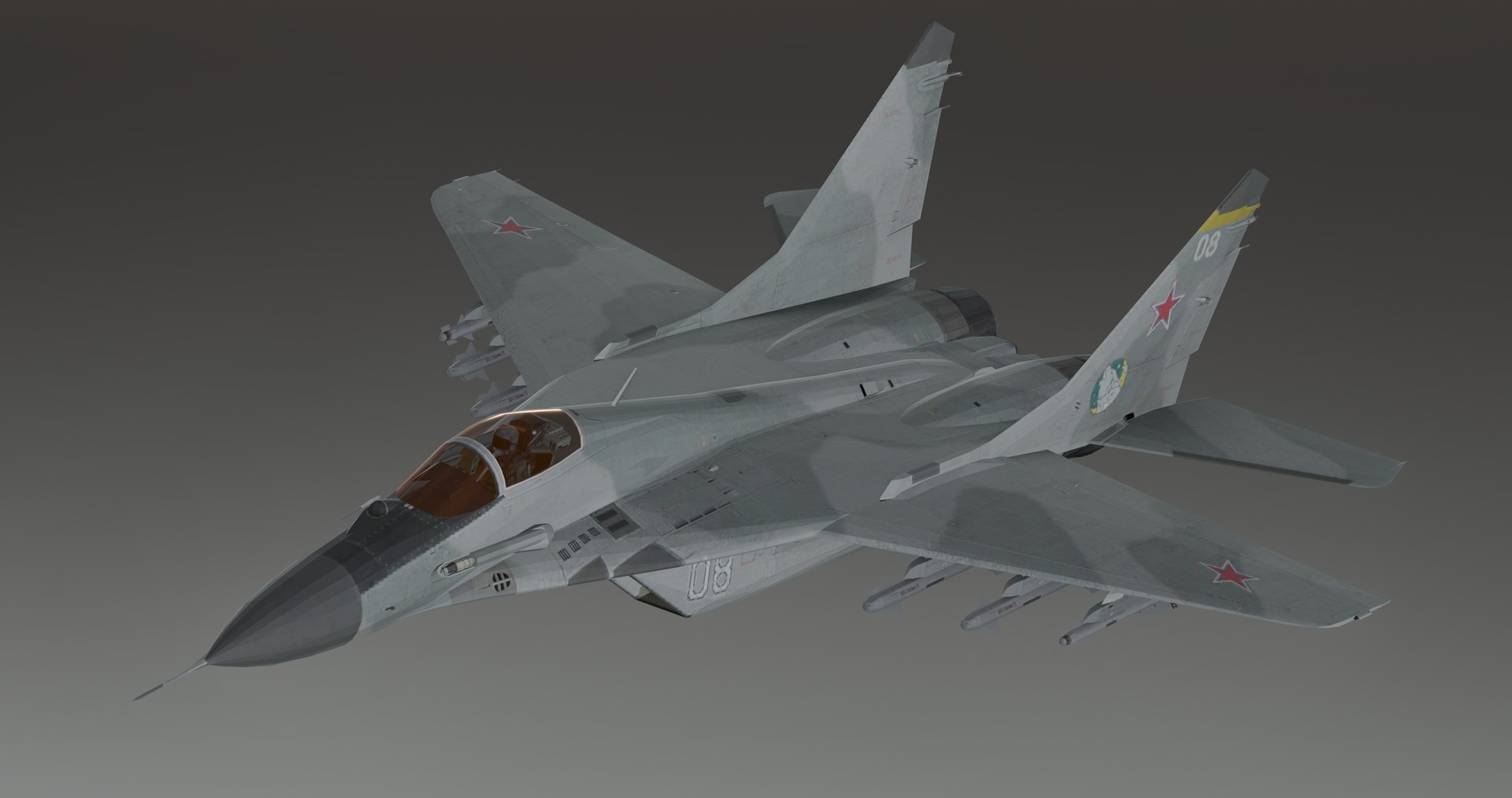 MIG 29 - Fighter Jet - Photorealistic 3D - TurboSquid 2143191