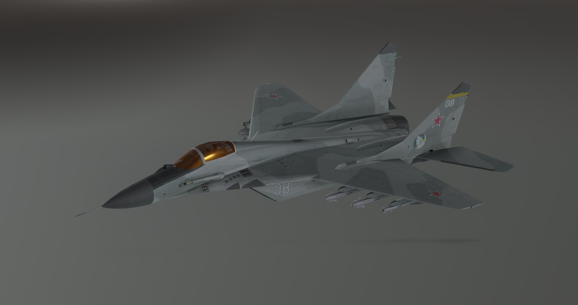 MIG 29 - Fighter Jet - Photorealistic 3D - TurboSquid 2143191