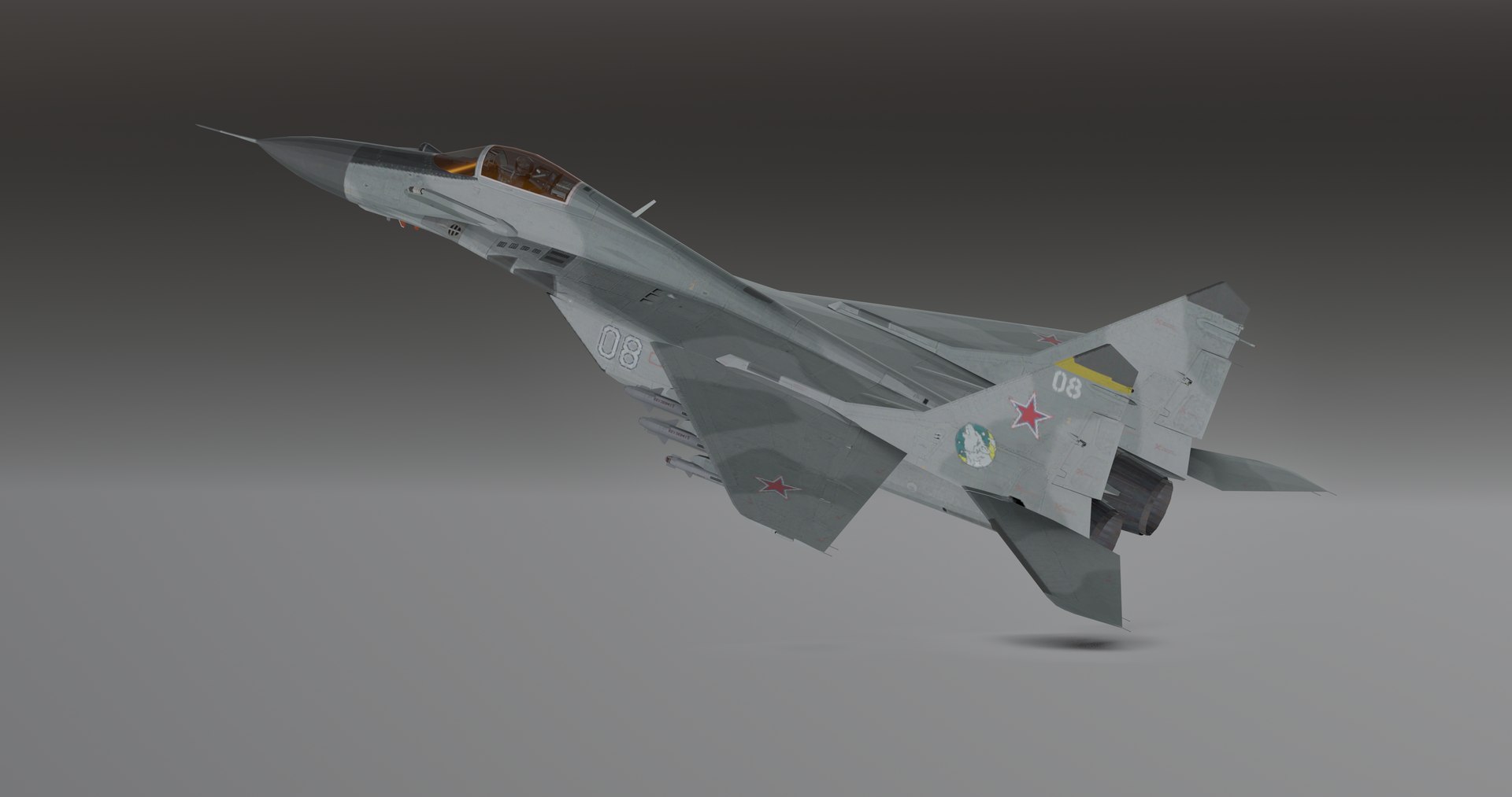 MIG 29 - Fighter Jet - Photorealistic 3D - TurboSquid 2143191