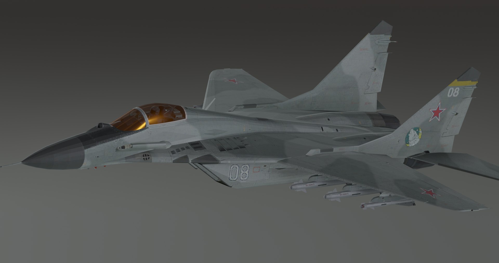 MIG 29 - Fighter Jet - Photorealistic 3D - TurboSquid 2143191