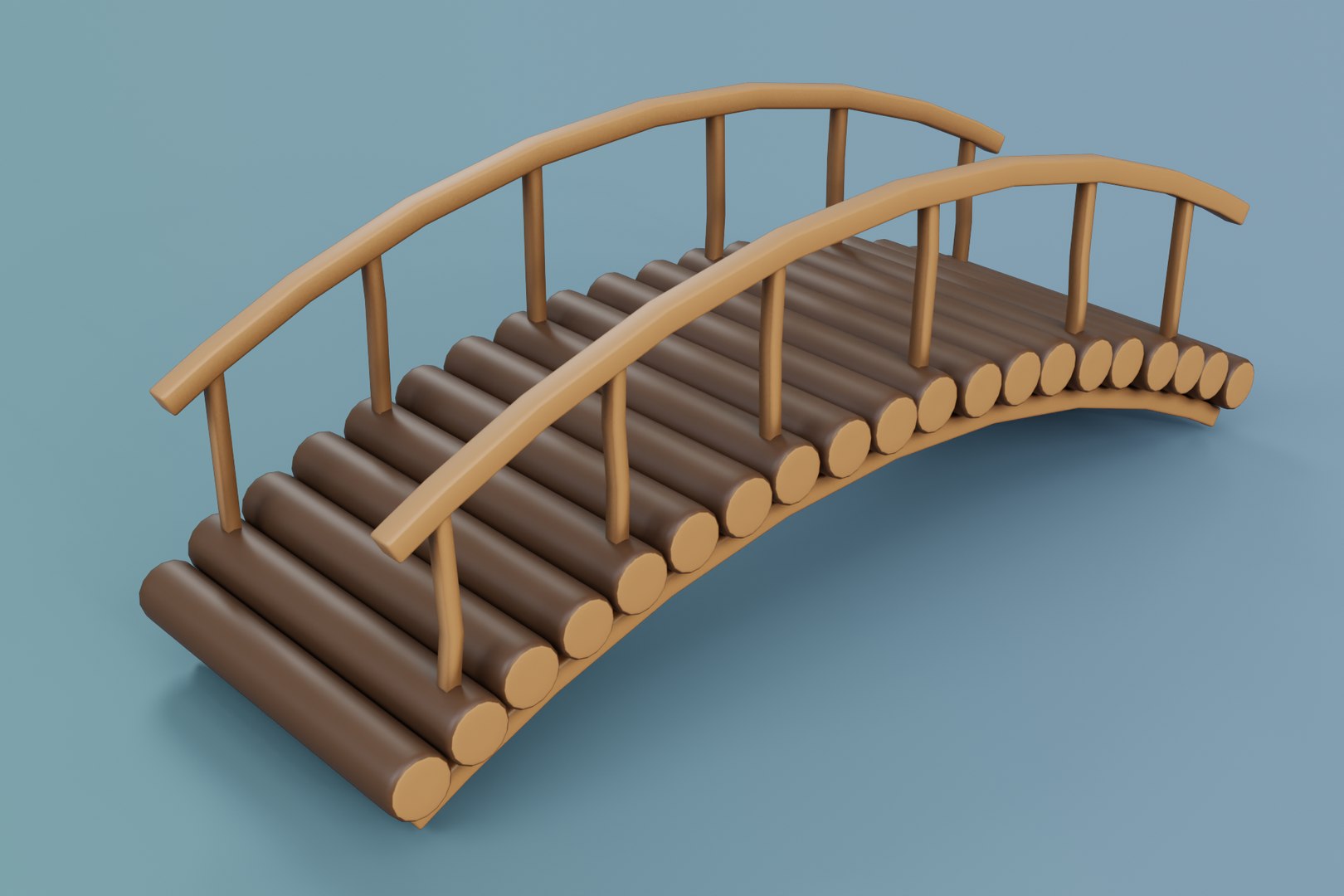 3D Model Cartoon Bridge 7 - TurboSquid 2393052