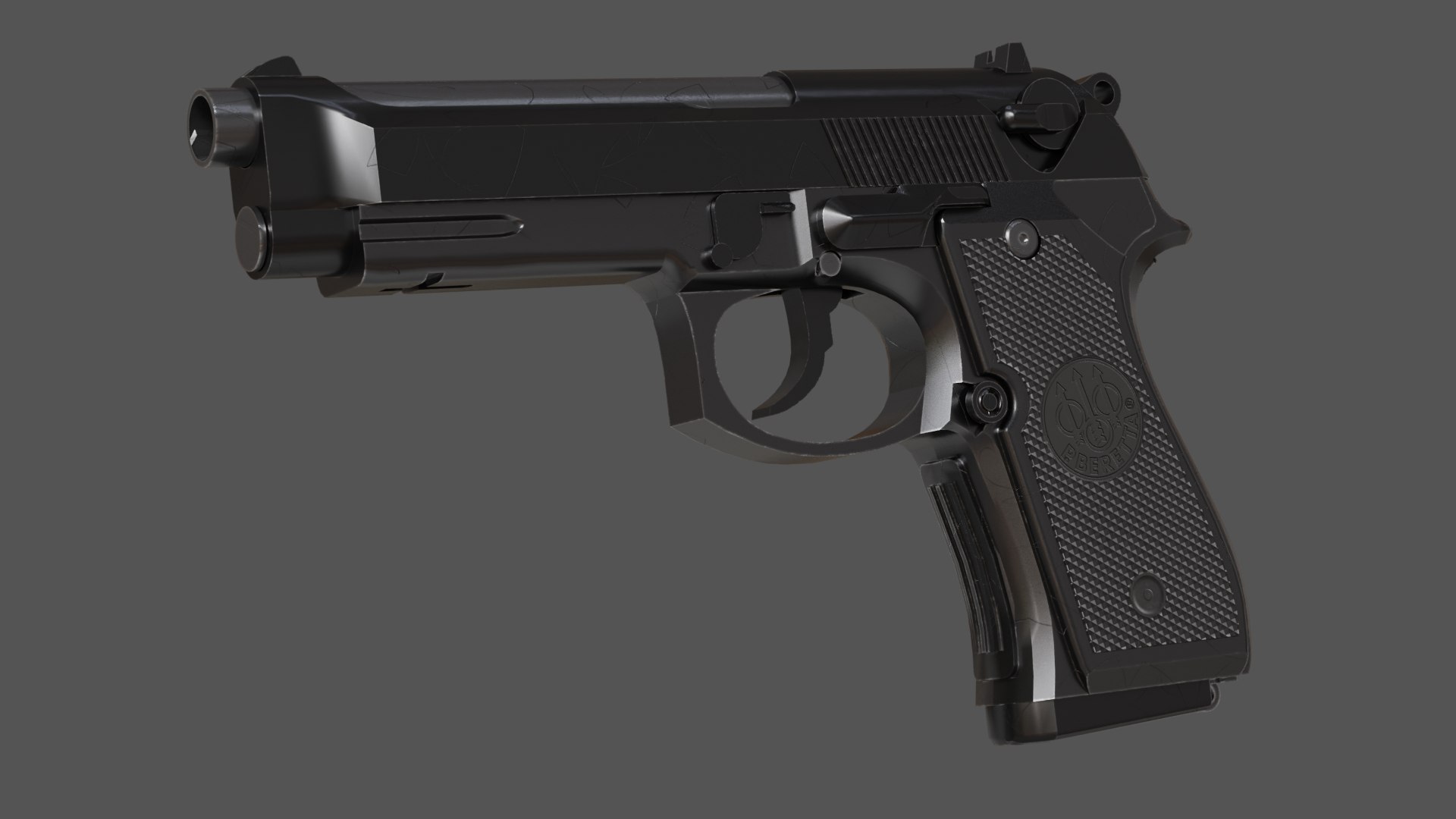 M9 Beretta Game Ready Model - TurboSquid 2300463