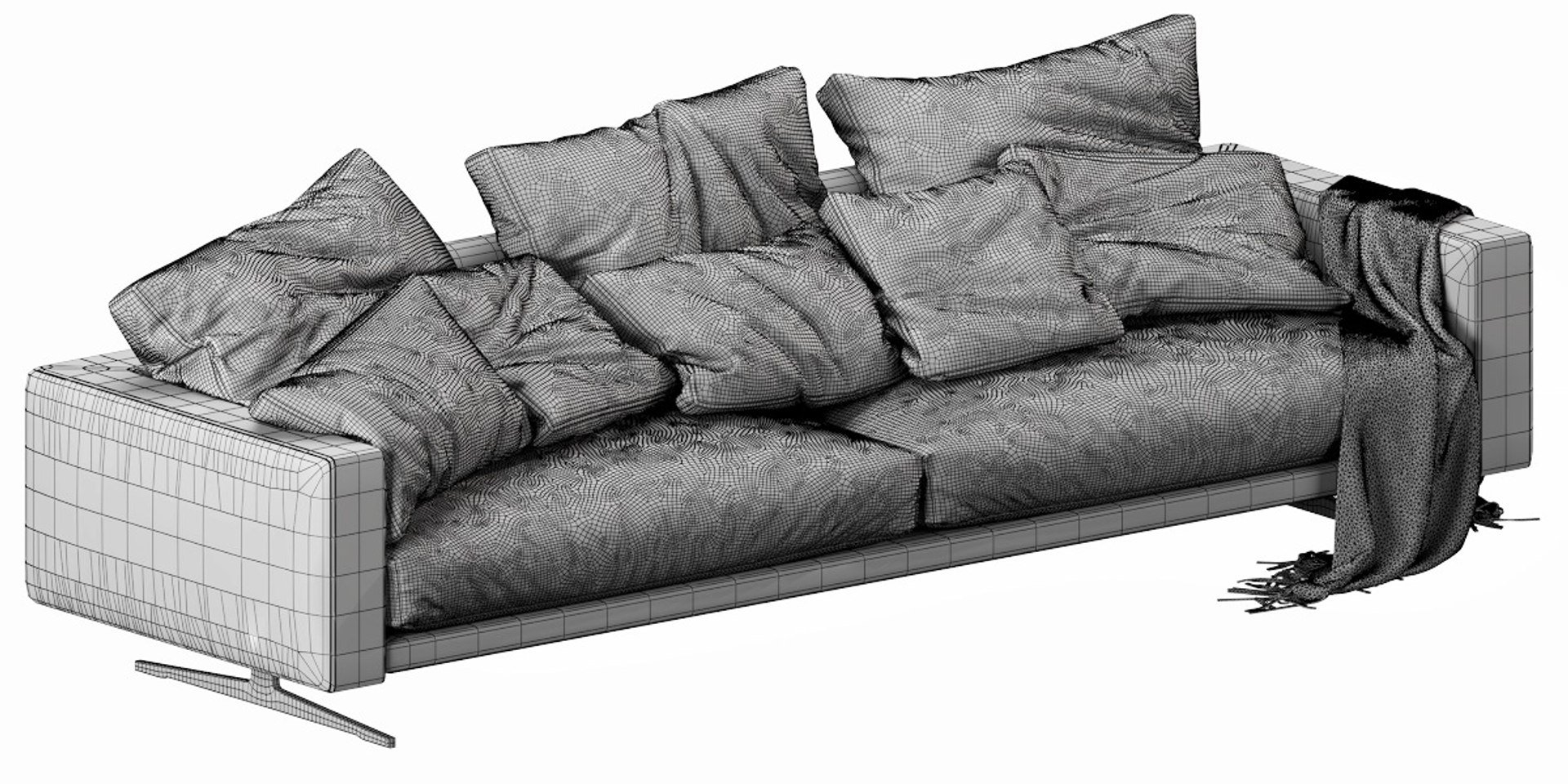 3D Flexform Campiello Model - TurboSquid 1484429