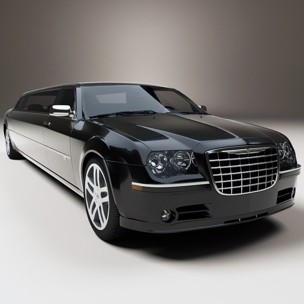 chrysler 300c limo 3d model
