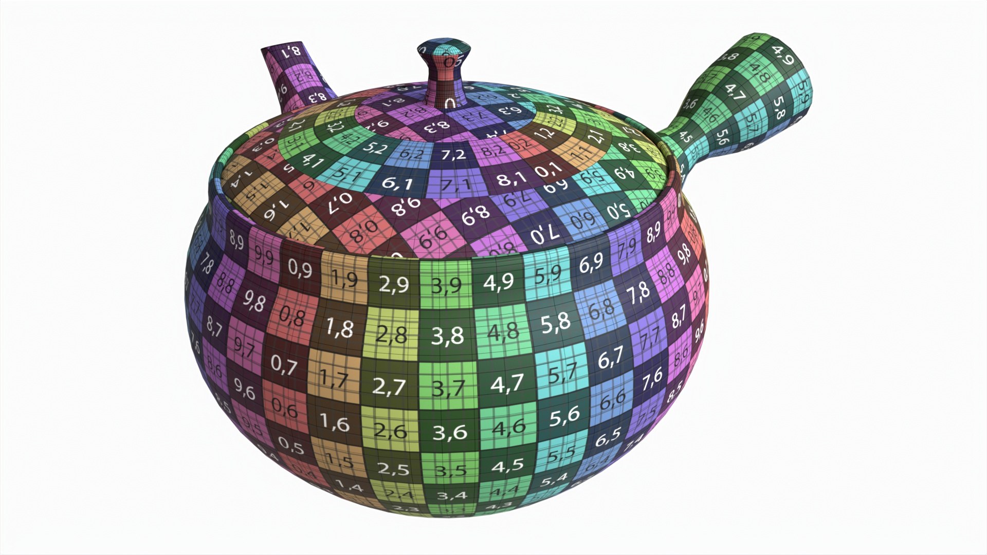 3D Japanese Ceramic Teapot Kyusu 01 - TurboSquid 2133120