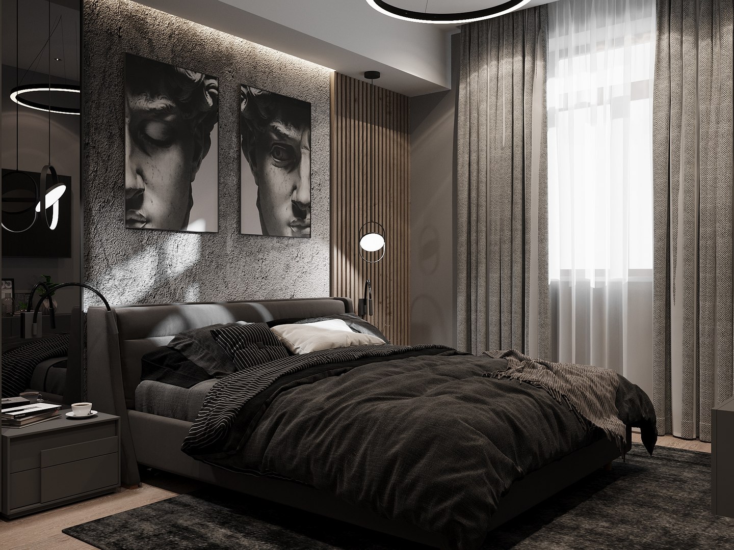 3D Bedroom Interior Scene For 3Ds Max Model - TurboSquid 1878748