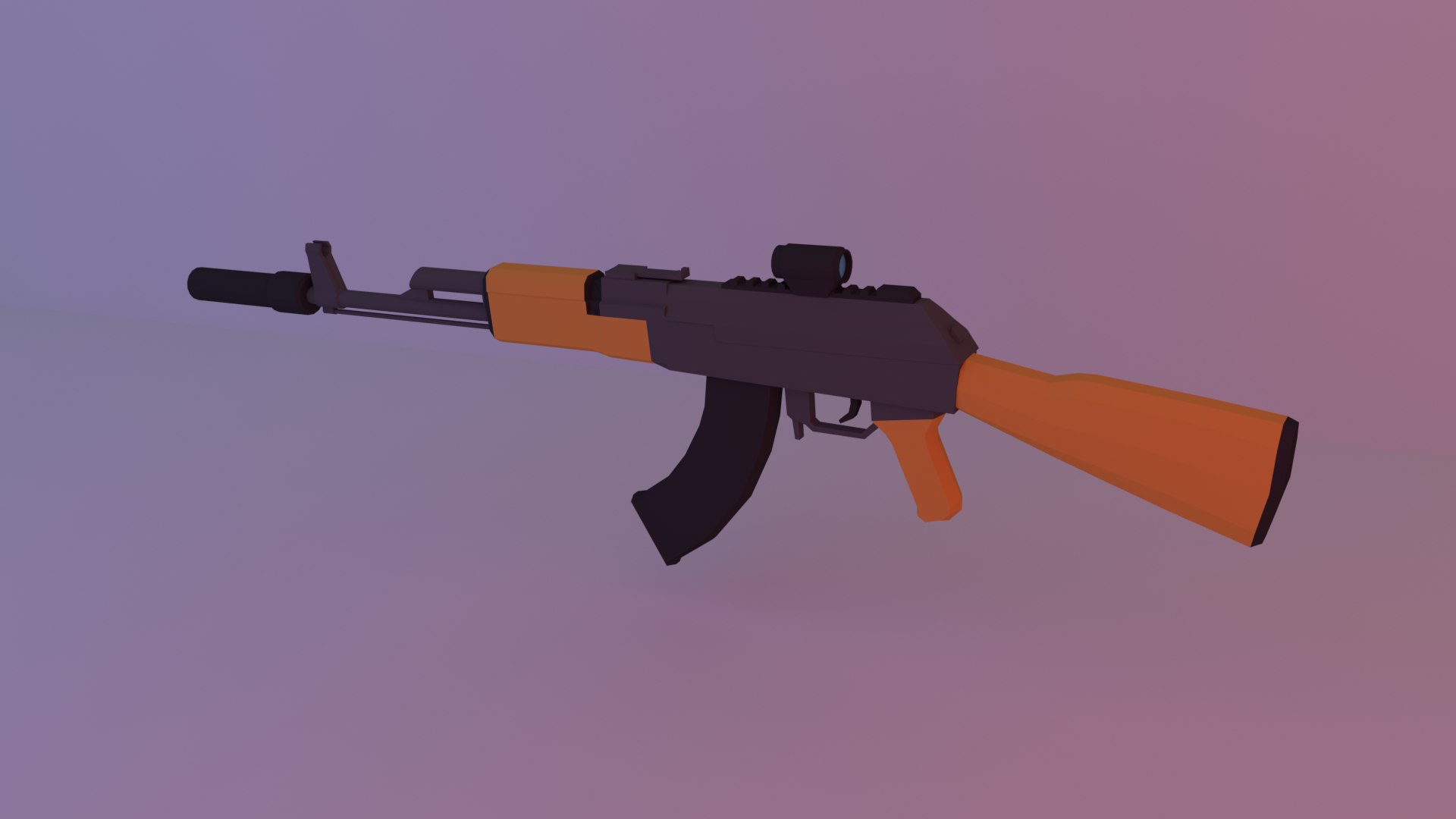Pack Guns - Ak-47 3D Model - TurboSquid 1306540