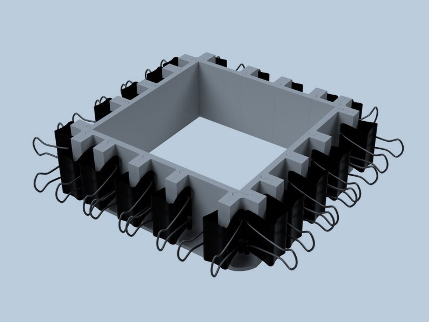 3D Adjustable Molds Housing Square Model - TurboSquid 2082431