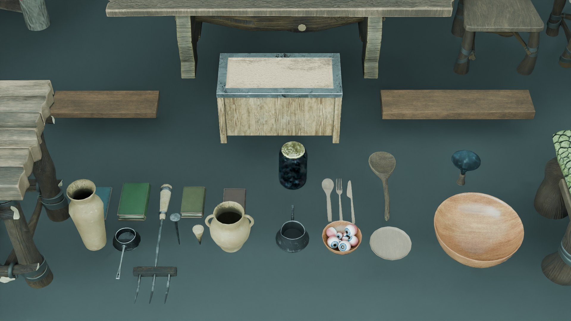 3D Shrek House Props - TurboSquid 2417227