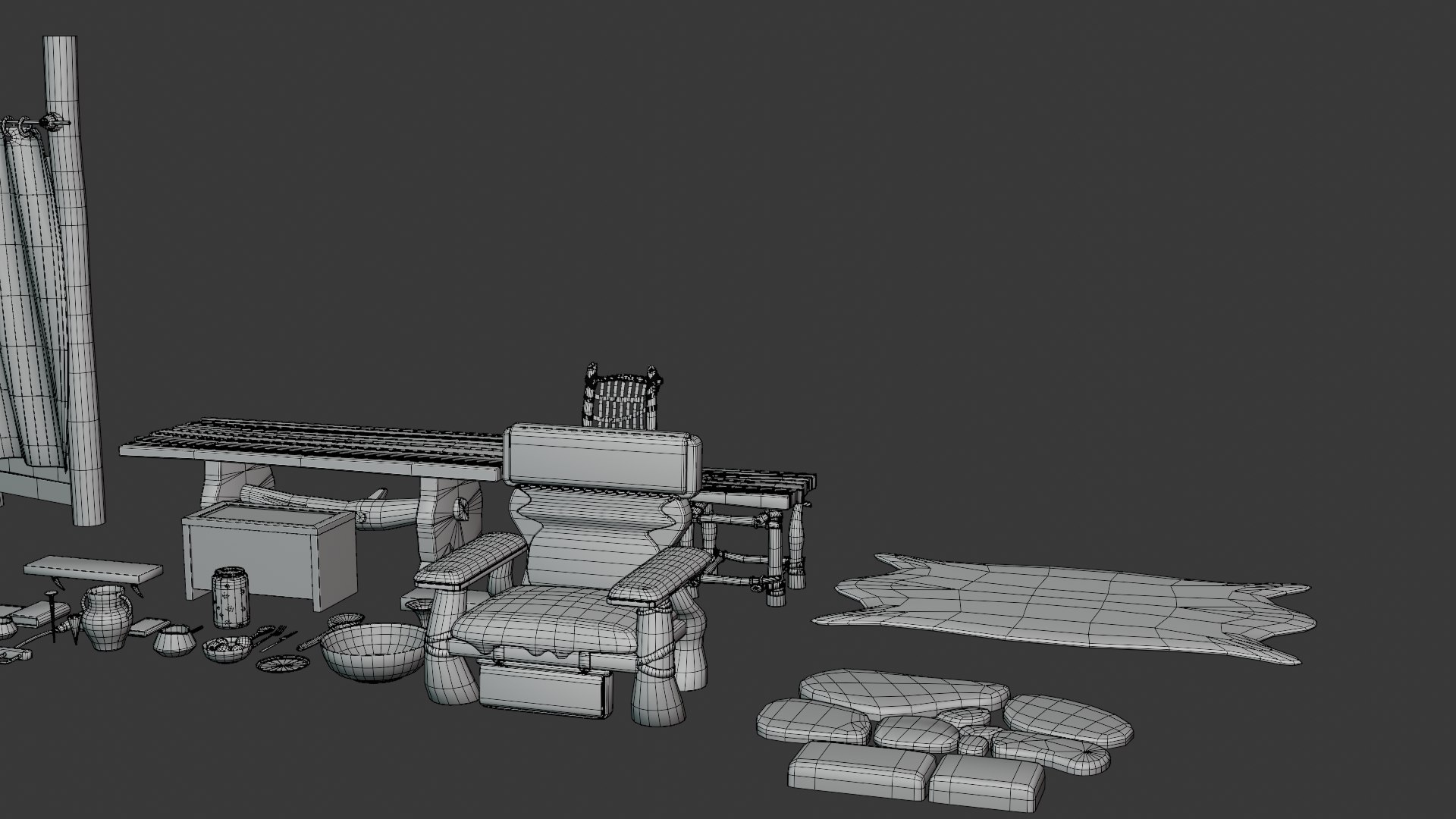 3D Shrek House Props - TurboSquid 2417227