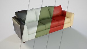 Pbr customizable futon sofa 3D model - TurboSquid 1256921