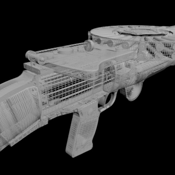 3D lewis gun 01 model - TurboSquid 1582243