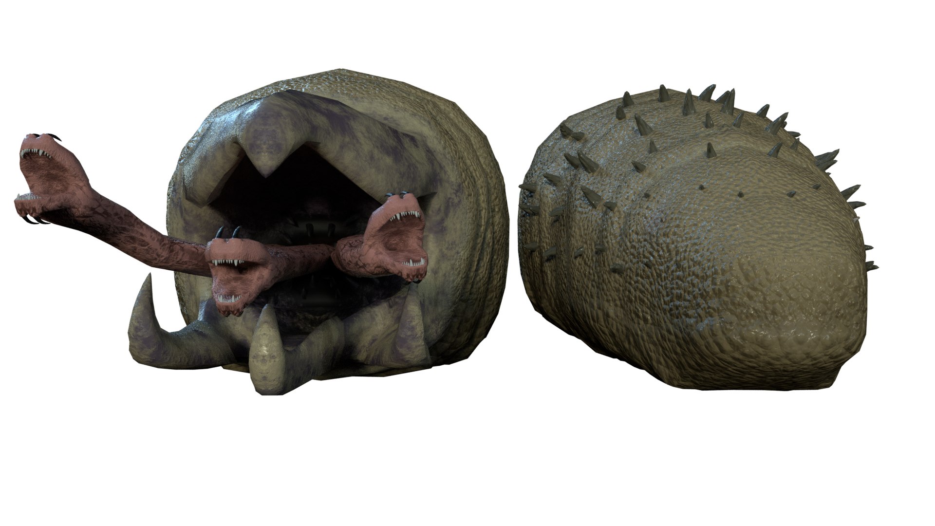 3D Graboid Model - TurboSquid 2190439