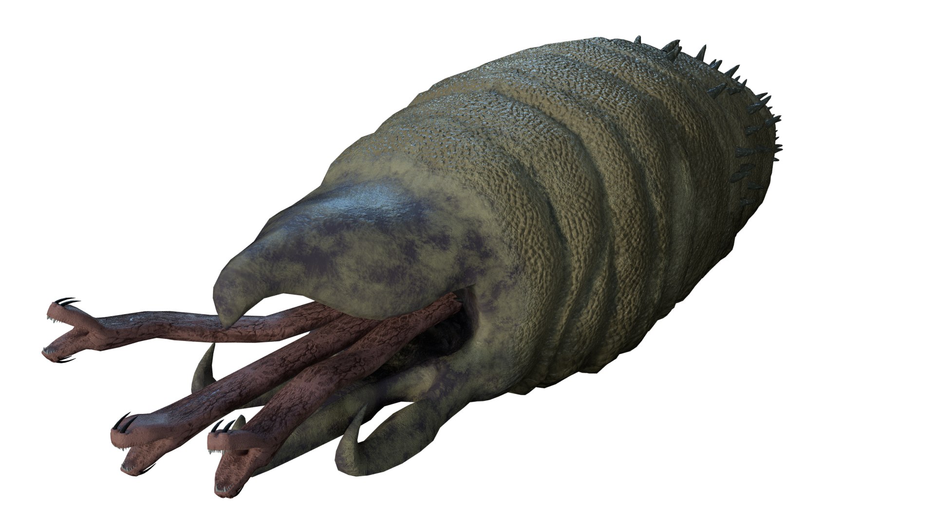 3D Graboid Model - TurboSquid 2190439